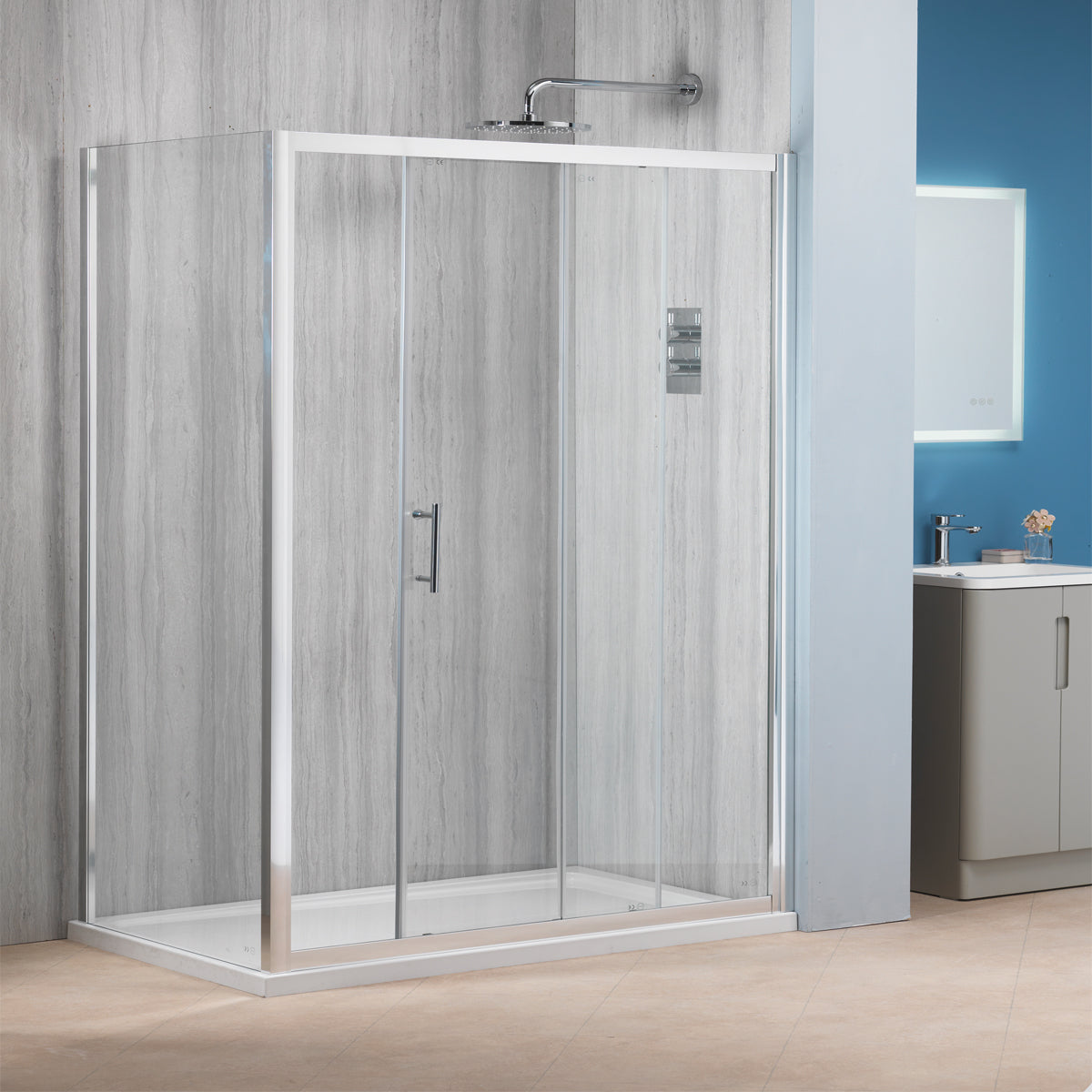 Alpha 6mm Sliding Doors – Allbits Bathrooms
