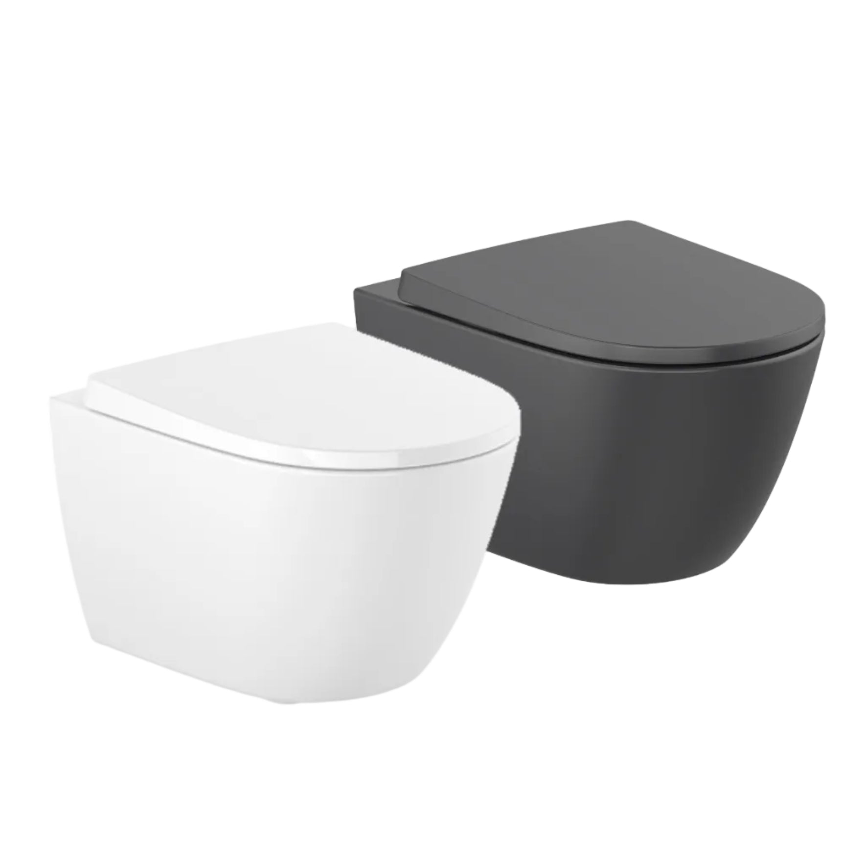 Roca Ona Compact Rimless Wall Hung Pan – Allbits Bathrooms